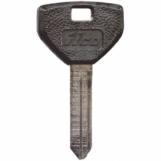 Key ID # Y154P, Brass, Key Blank - 5ZLG1|5ZLG1 - Grainger