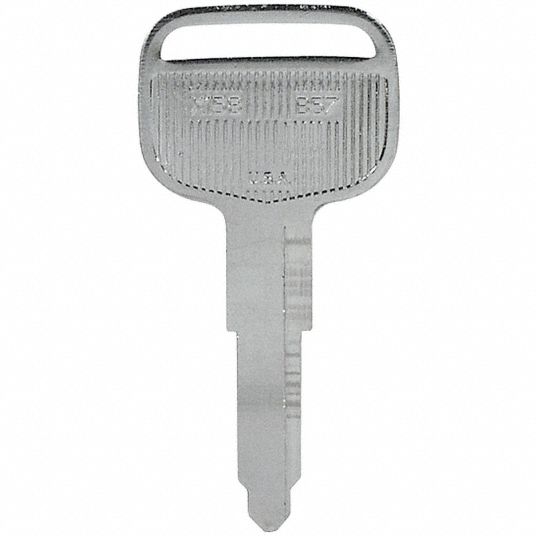 Key ID # B57, Brass, Key Blank - 5ZLH2|5ZLH2 - Grainger
