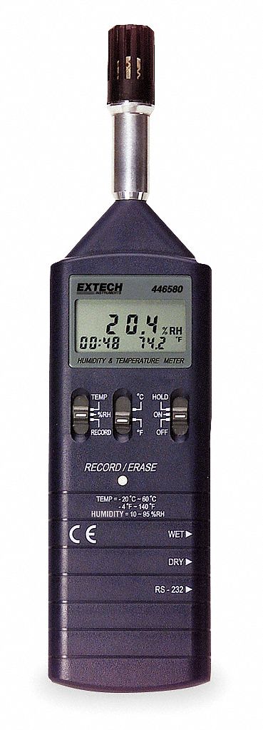 Rh/Temp Data Logger - Grainger
