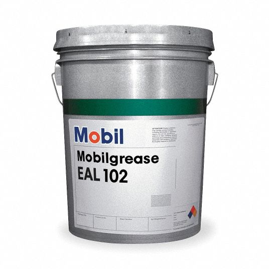 Mobilgrease® EAL 102, Tan, Multipurpose Biodegradable Grease, 35 lb, 2 ...