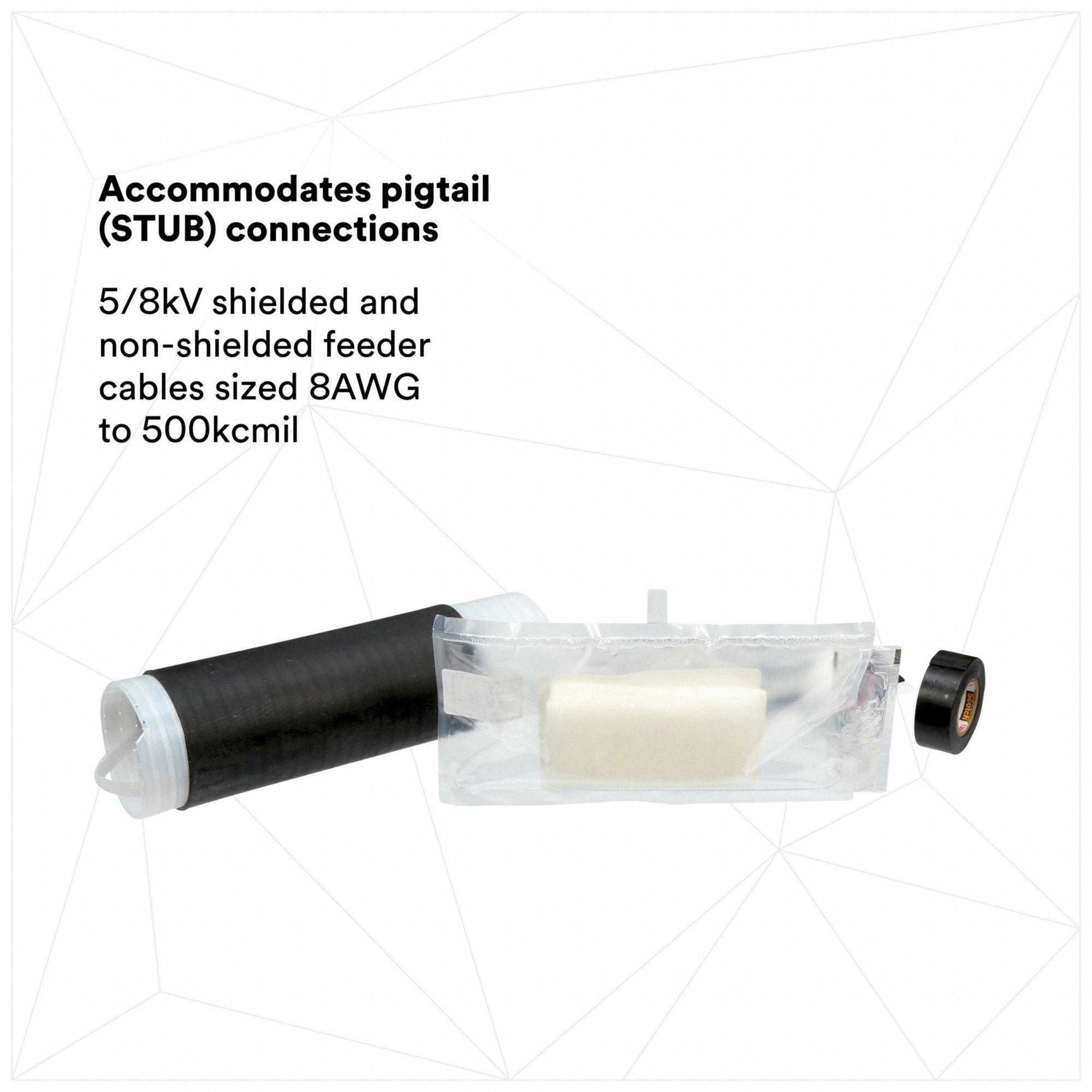 3M Resin Compound Splice Kit: Splice Termination - 5ZNN1|5322 - Grainger