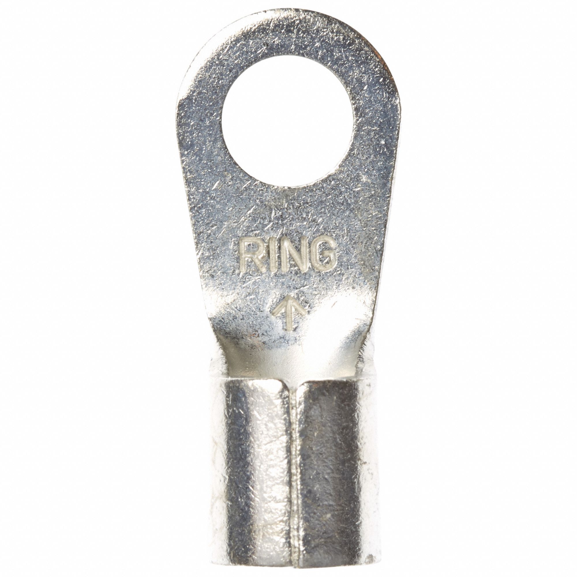 3M, Bare, 1/4 in Stud Size, Ring Terminal - 5ZNT1|M6-14R/SX - Grainger