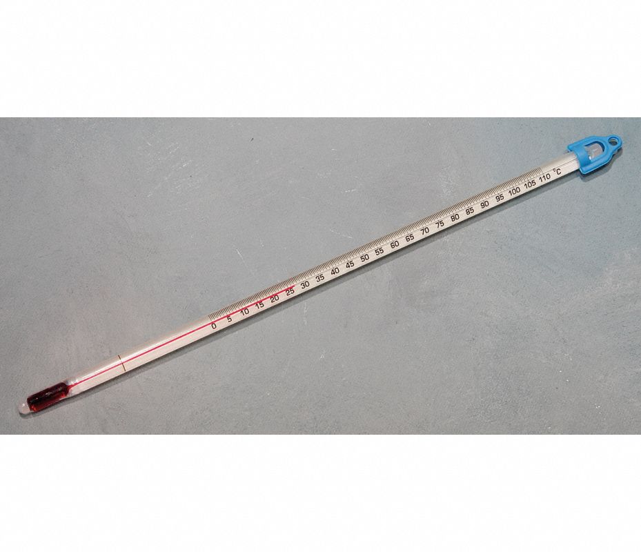 THERMCO Termómetro Cristal Liq,L225mm - Termómetros de Vidrio con ...