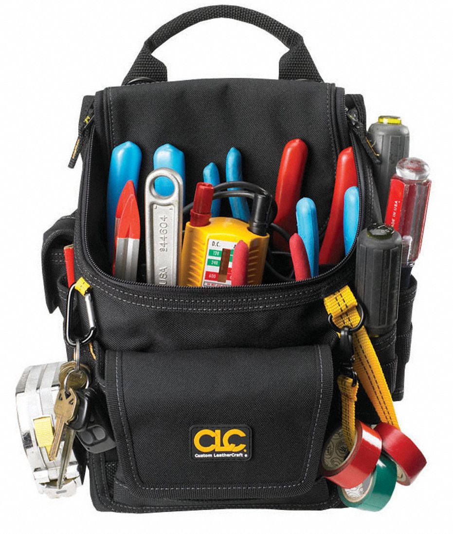 CLC Polyester, Tool Bag, Number of Pockets 17 - 5ZPH8|1553 - Grainger