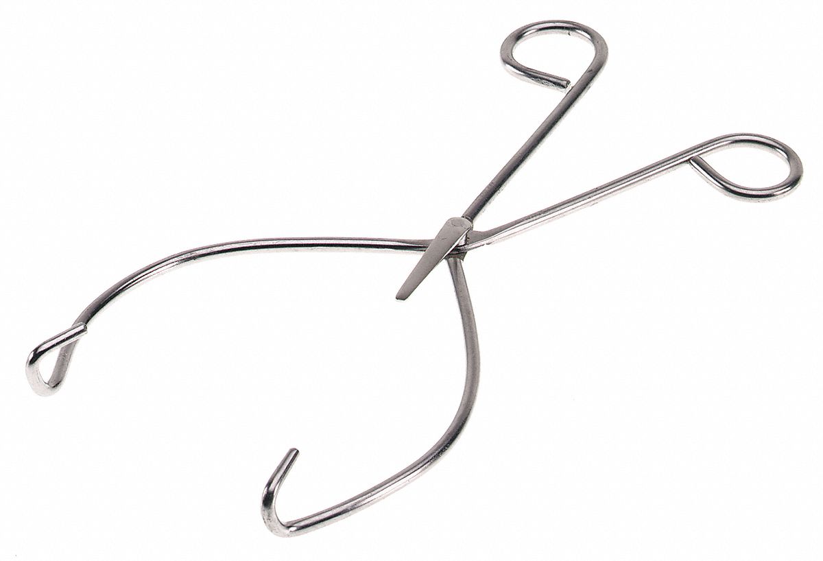 9 in Overall Lg, Stainless Steel, Dish Clamp - 5ZPV9|5ZPV9 - Grainger