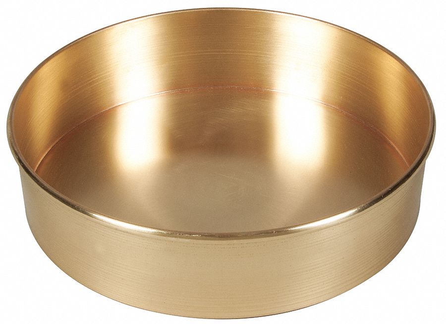 HUMBOLDT, 2 in Overall Dp, 7 7/8 in Overall Dia, Sieve Pan - 5ZPY8 ...