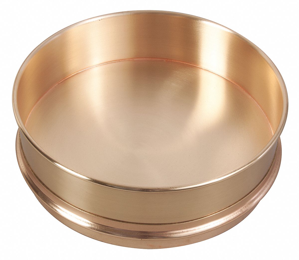 2 in Overall Dp, 7 7/8 in Overall Dia, Sieve Pan - 5ZPY9|5ZPY9 - Grainger