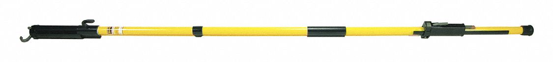 SALISBURY, 80 in Lg, Yellow, External Rod Clampstick - 5ZV81|4009 ...