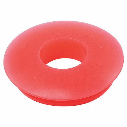 Seal, Red, Polyurethane Material, PK 25 - Grainger