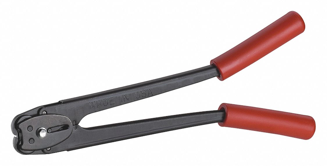 MIP, Front Action, Fits 5/8 in Strap Wd, Steel Strapping Sealer - 5ZW68 ...