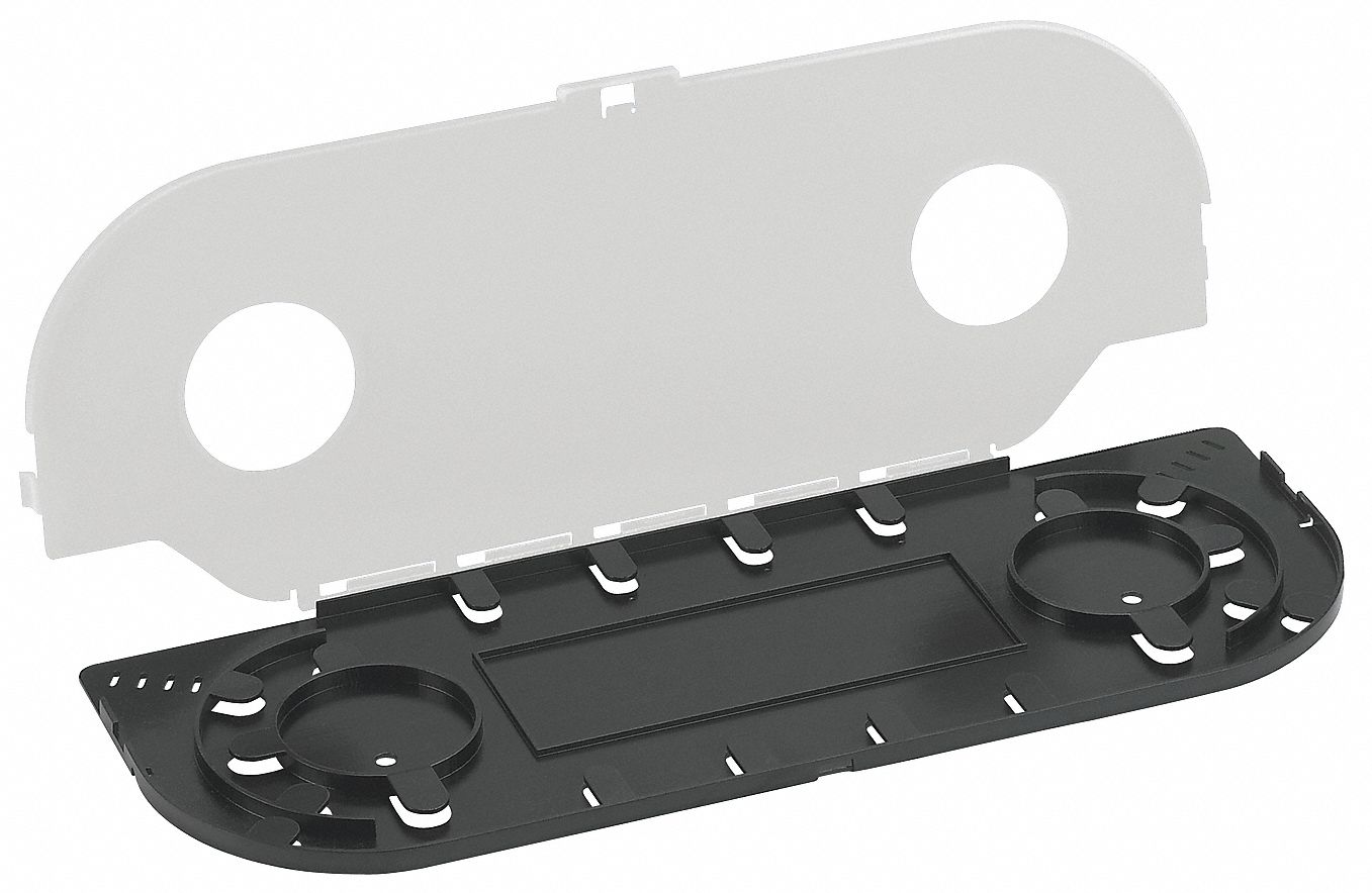 PANNET, Splice Module & Holders, Base/Hinged Cover, Fiber Optic Splice ...