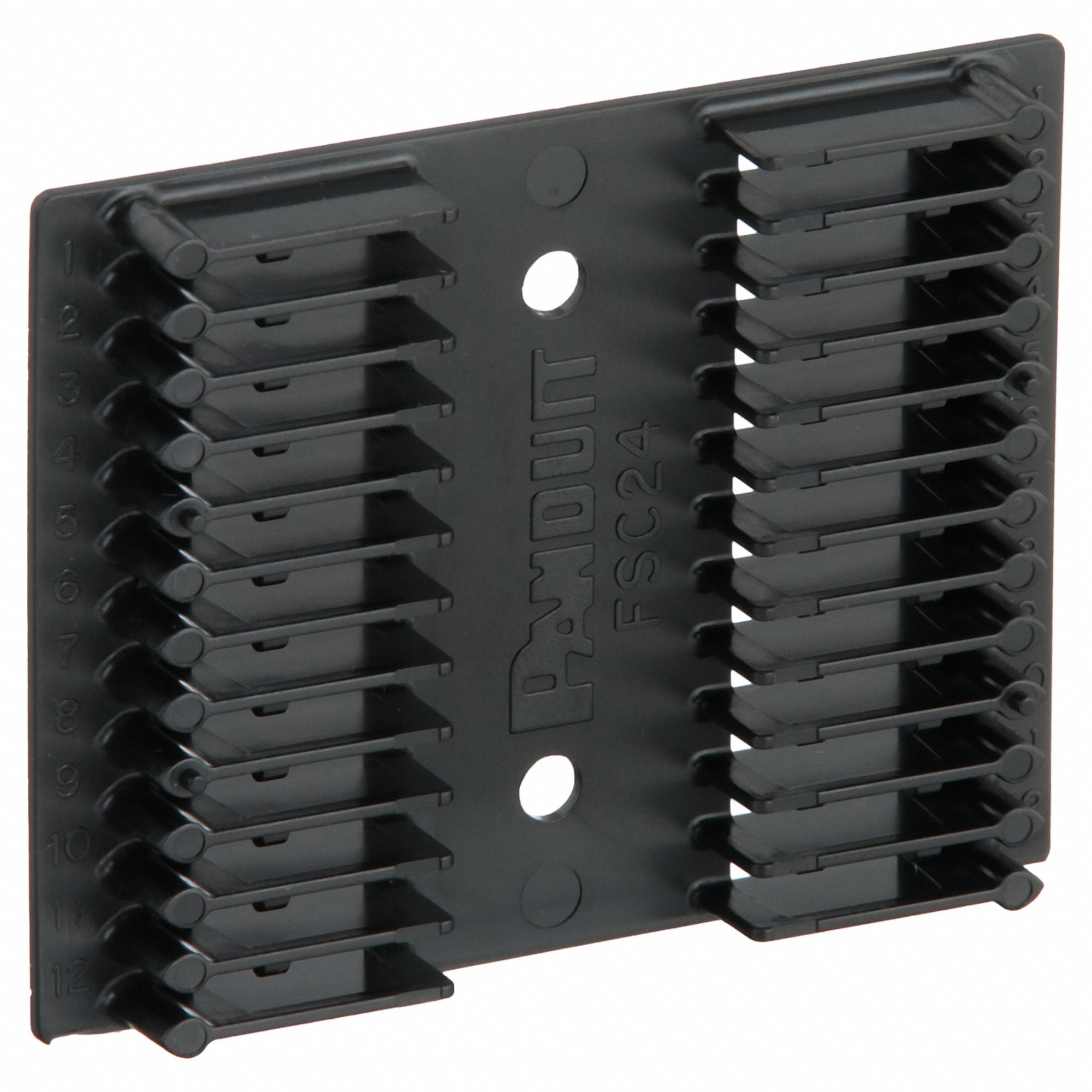 PANNET, Splice Module & Holders, Adhesive Mount/Clear Cover/Label ...