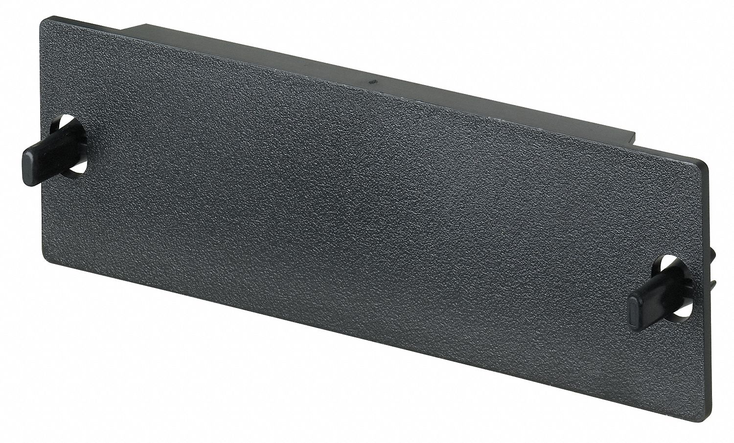 PANNET Blank Fiber Adapter Panel, Black, For Use With Fiber Enclosures ...