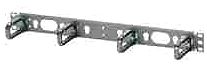 PANDUIT SINGLE SIDE HORIZONTAL RING MANAGER, INCLUDES MOUNTING HARDWARE ...