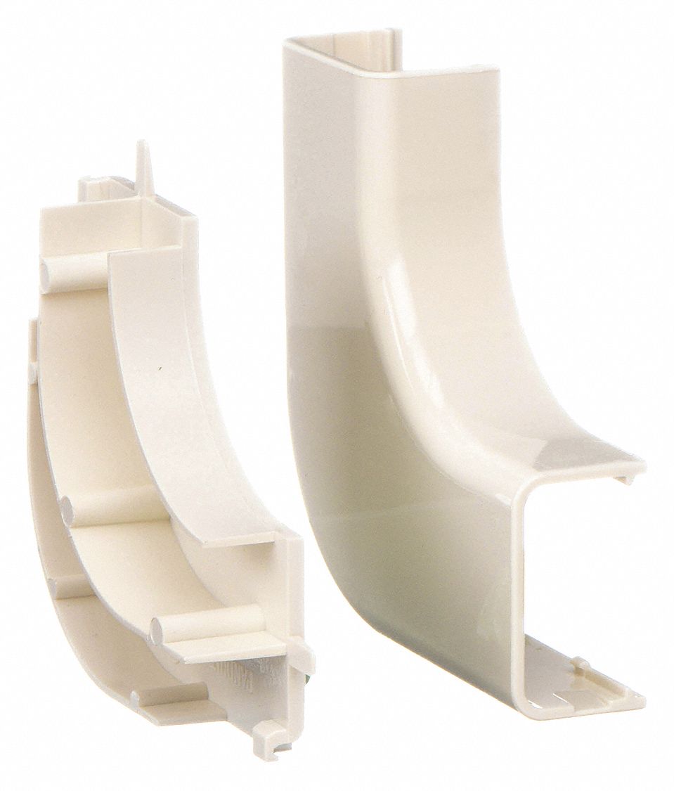 PANDUIT, LDPH5/LDS5, Plastic, Right Angle - 5ZWT3|RAFX5IW-X - Grainger
