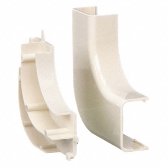 PANDUIT, LDPH5/LDS5, Plastic, Right Angle - 5ZWT3|RAFX5IW-X - Grainger