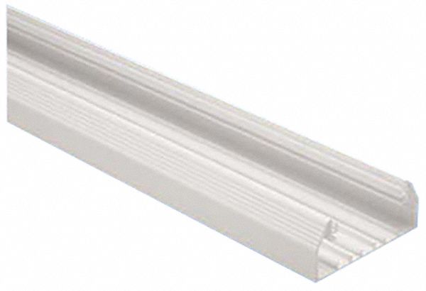 PANDUIT RACEWAY, T-70, 4 1/16 IN W, 1¾ IN H, 96 IN L, OFF WHITE ...