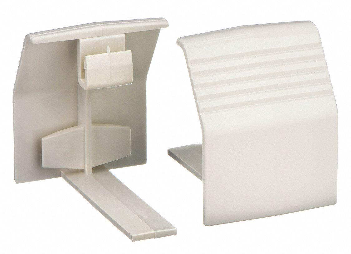 PANDUIT, T-70, 4 in Wd, Base Coupler - 5ZXA8|T70BCIW-X - Grainger