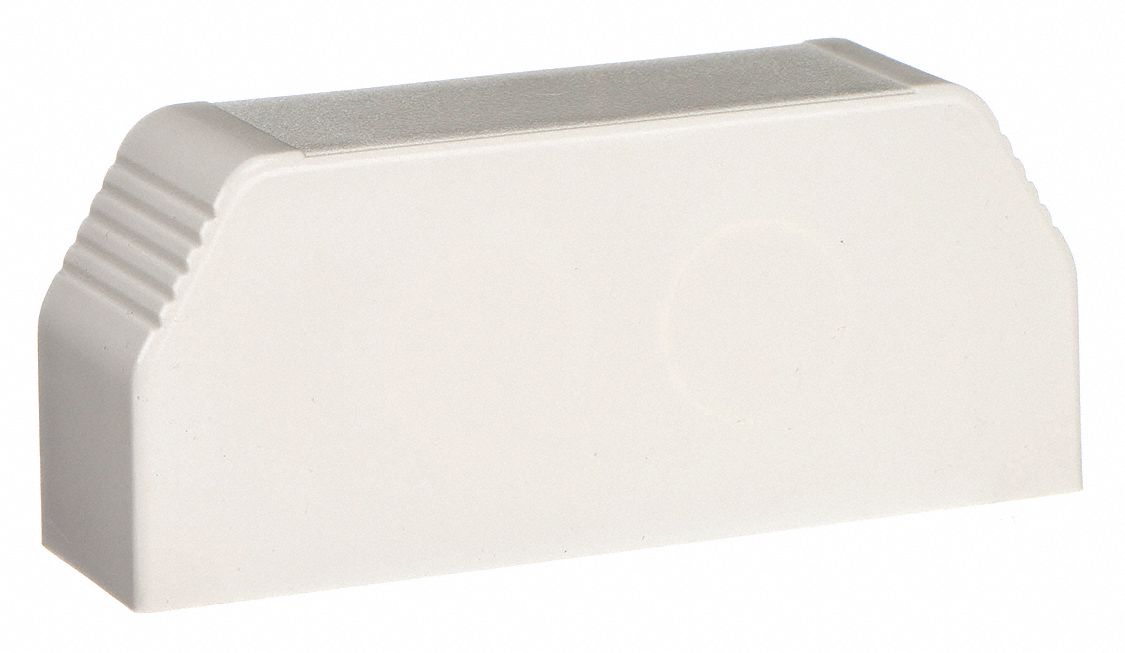 PANDUIT, T-70, 4 in Wd, End Cap - 5ZXC0|T70ECIW - Grainger