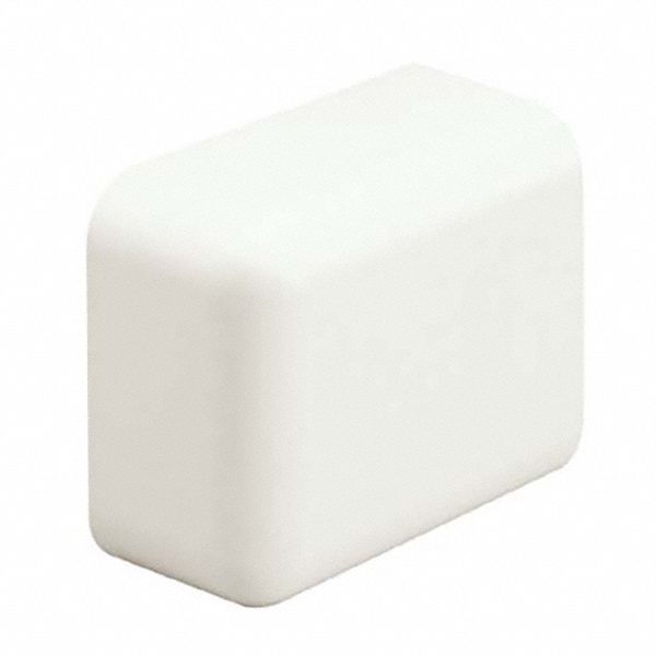 PANDUIT End Cap: LD5, 1 in Wd, 1/2 in Ht, Plastic, Off White - 5ZXE1 ...