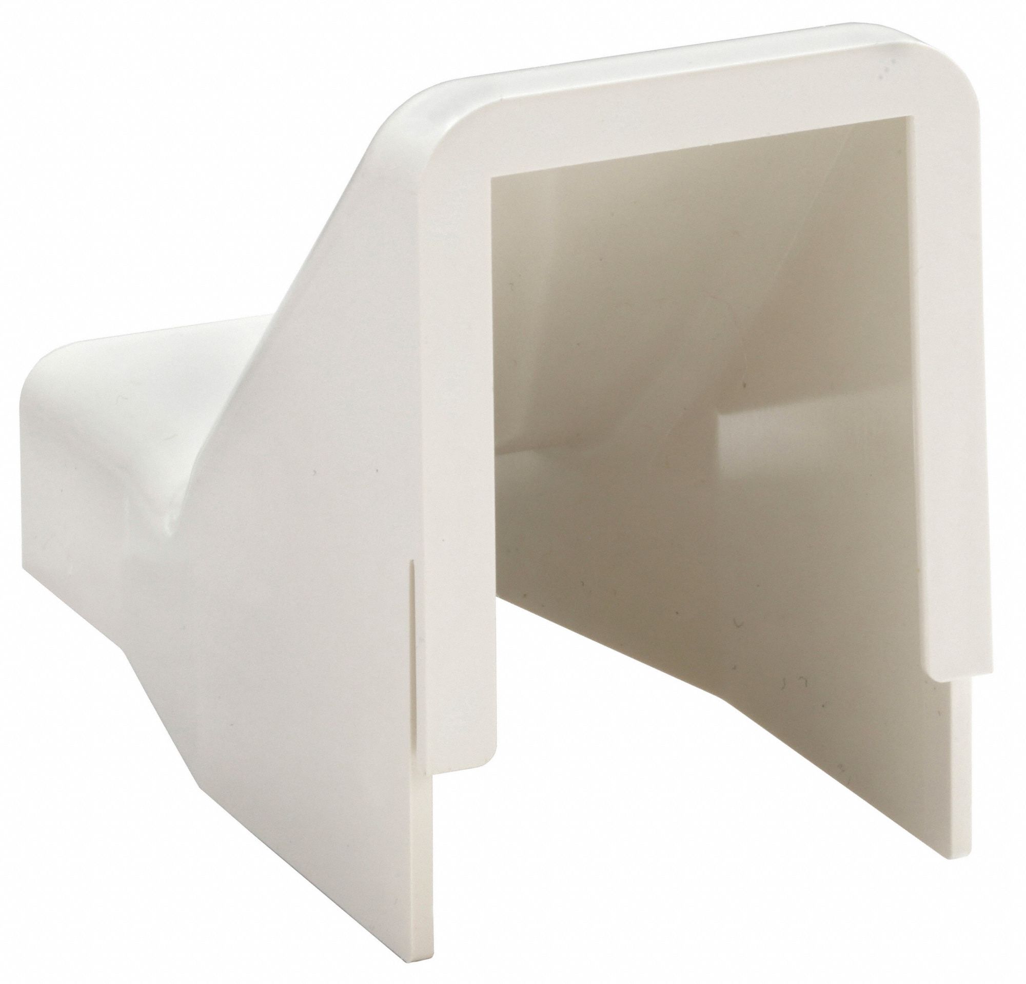 PANDUIT Drop Ceiling/Entrance End: LD5, 1 in Wd, 1/2 in Ht, Plastic ...