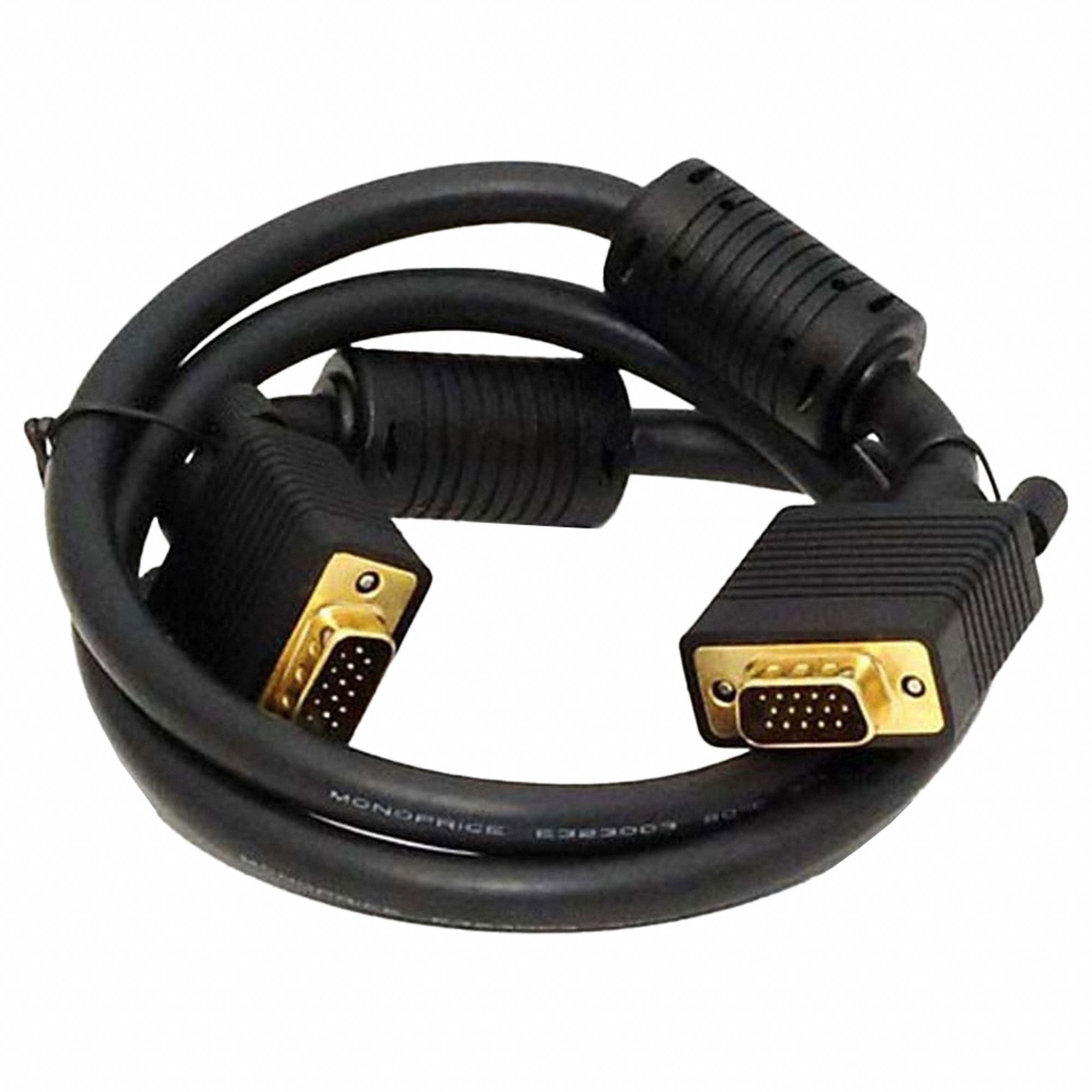 MONOPRICE, VGA Male to VGA Male Connection, 3 ft Cable Lg, Computer ...