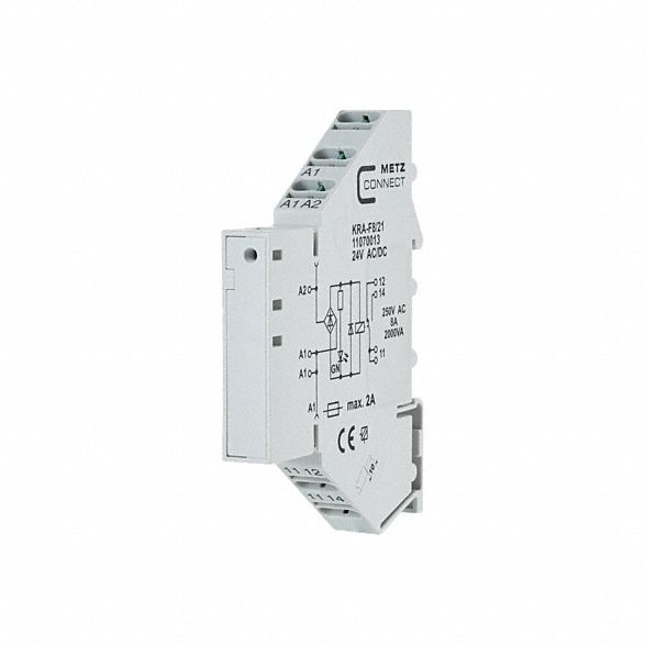 METZ CONNECT, C-Logline, DIN Rail Mounting, Changeover Contact - 824TX4|11070013 - Grainger