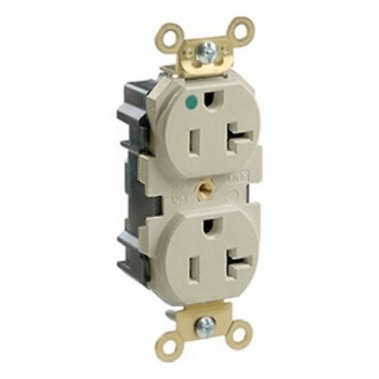 Lev-Lok MRI 20A 125V HG/TR Self-Gr Ivr - Grainger