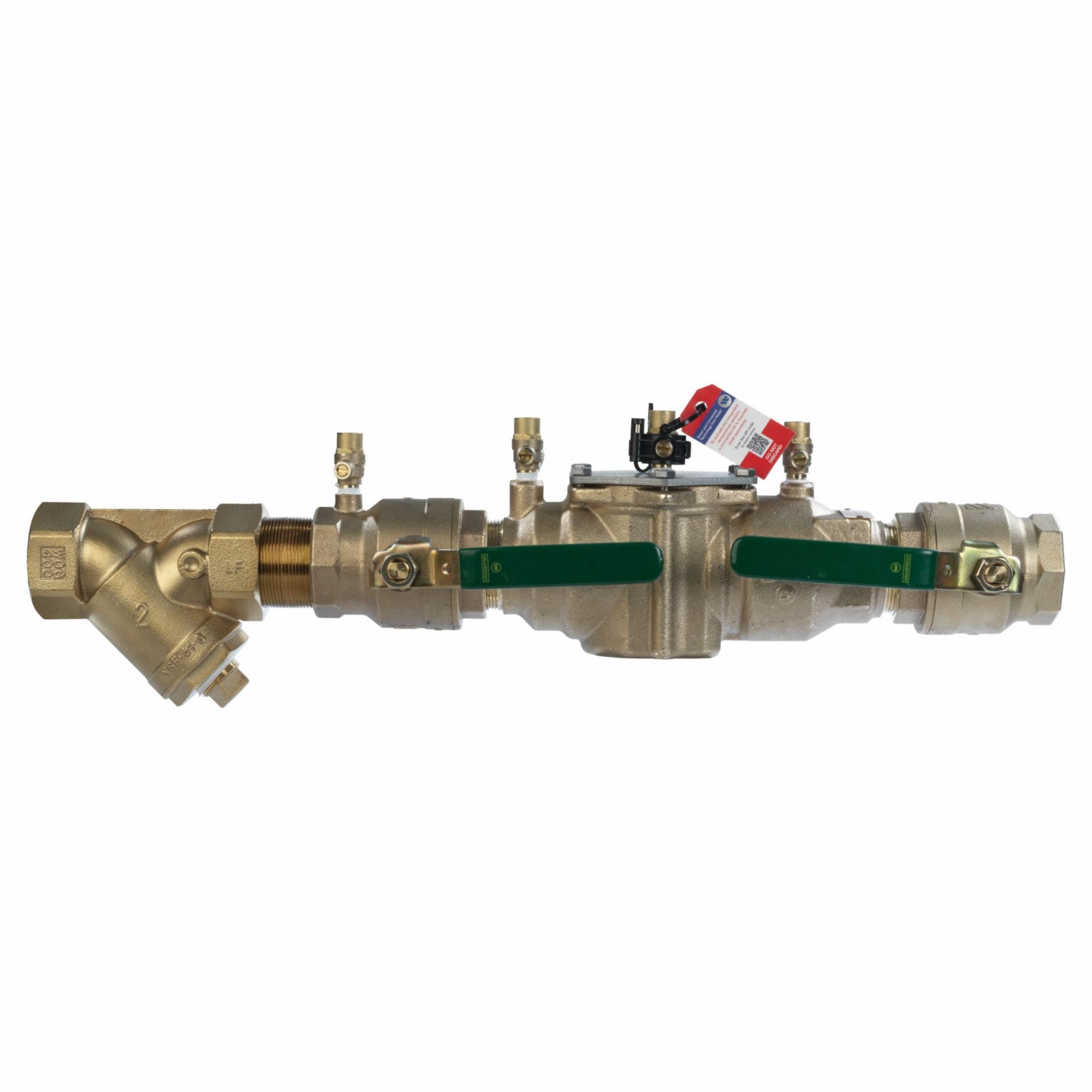 WATTS, LF007, 2 in Pipe Size, Double Check Valve Assembly - 812MY7|2 ...