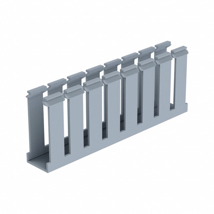 1 in Nom Wd, 2.1 in Slot Ht, Base Wiring Duct - 849W91|G1X3LG6 - Grainger