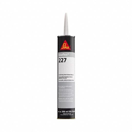 SIKA, Sikaflex 227, Gray, Polyurethane Sealant - 813NY4|90906 - Grainger
