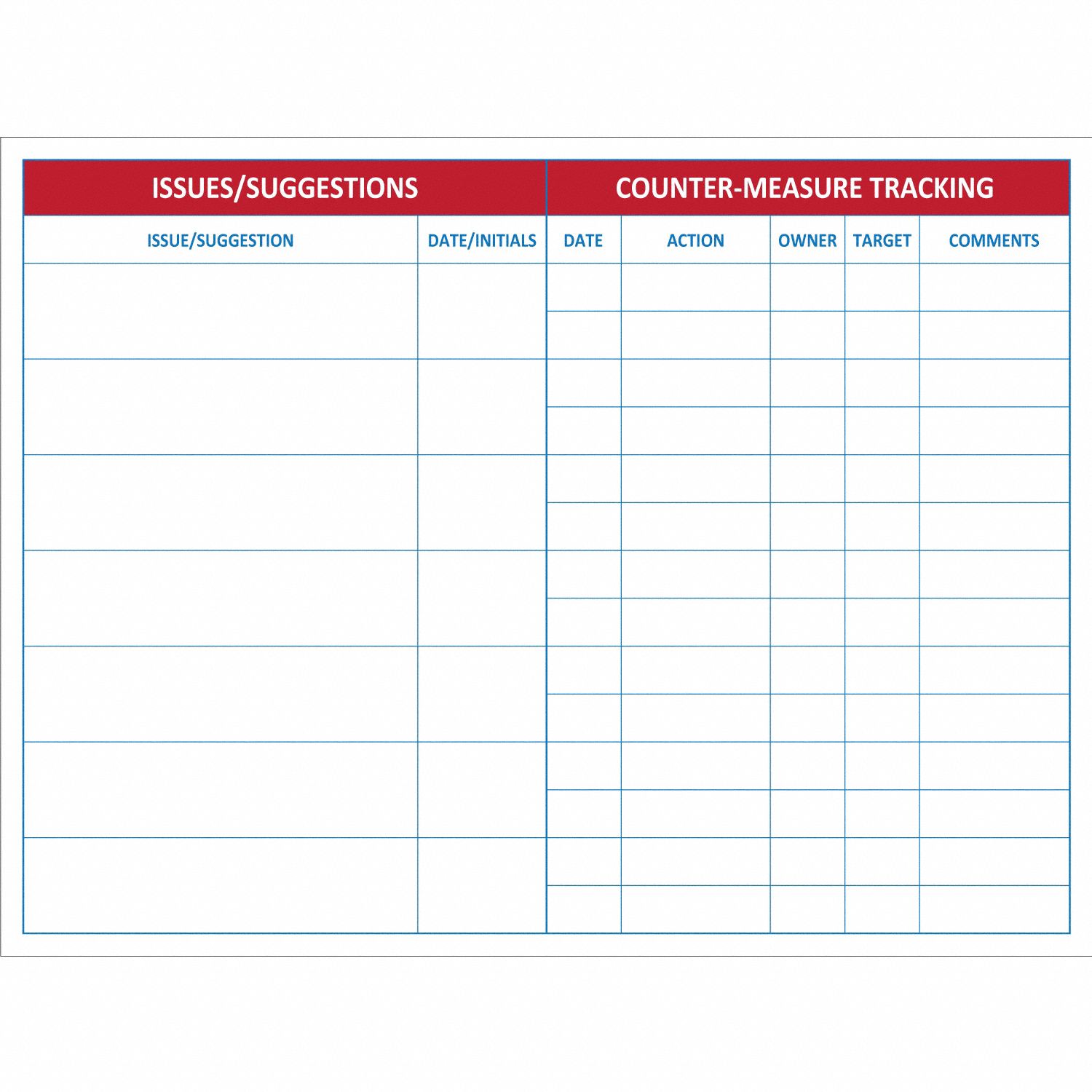 Steel, 36 in Overall Ht, Lean Tracking Board - 463V78|60-1930-3648-038 ...