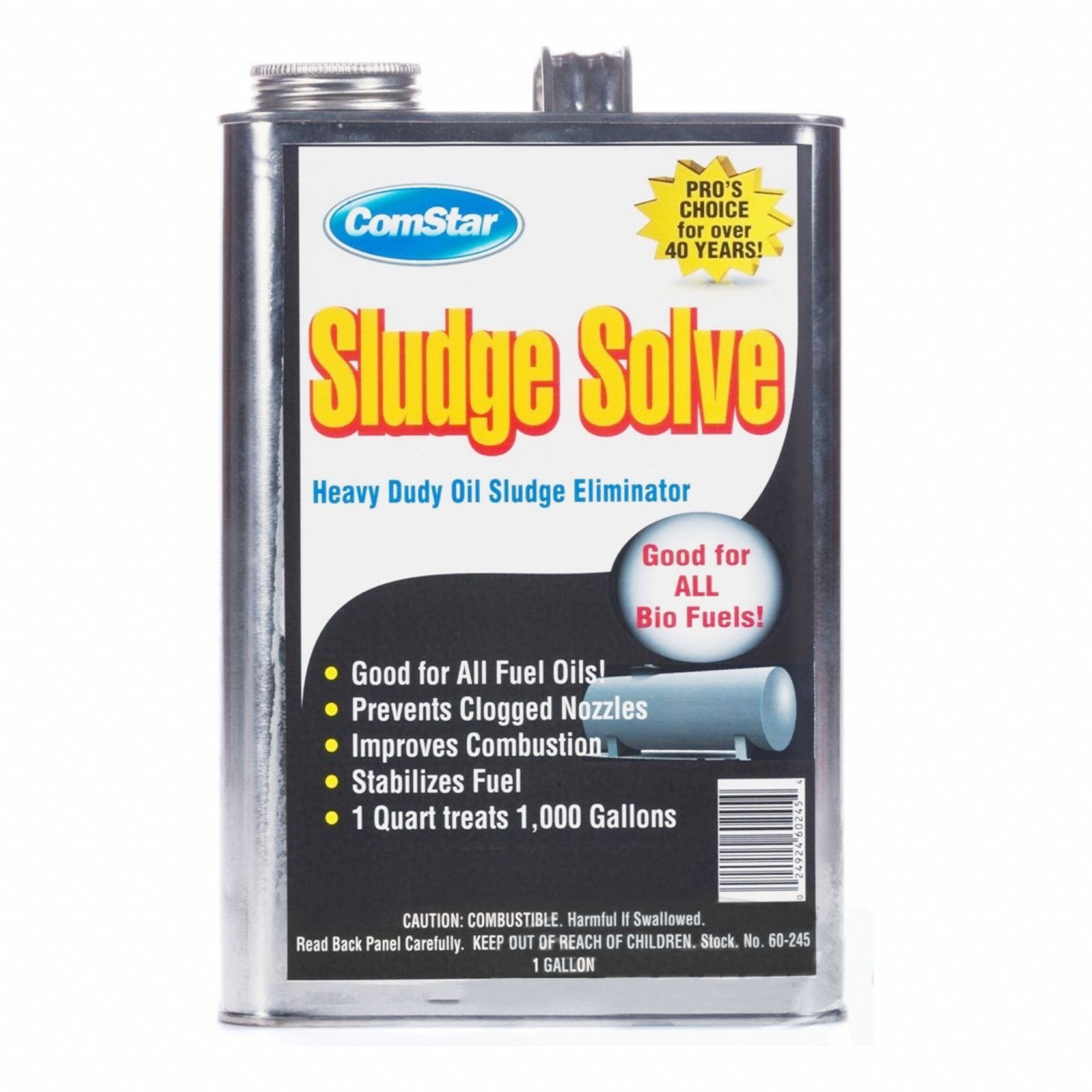 COMSTAR, 1 gal, Fuel Oil Compatible, HD Sludge Eliminator - 896EV2|60 ...