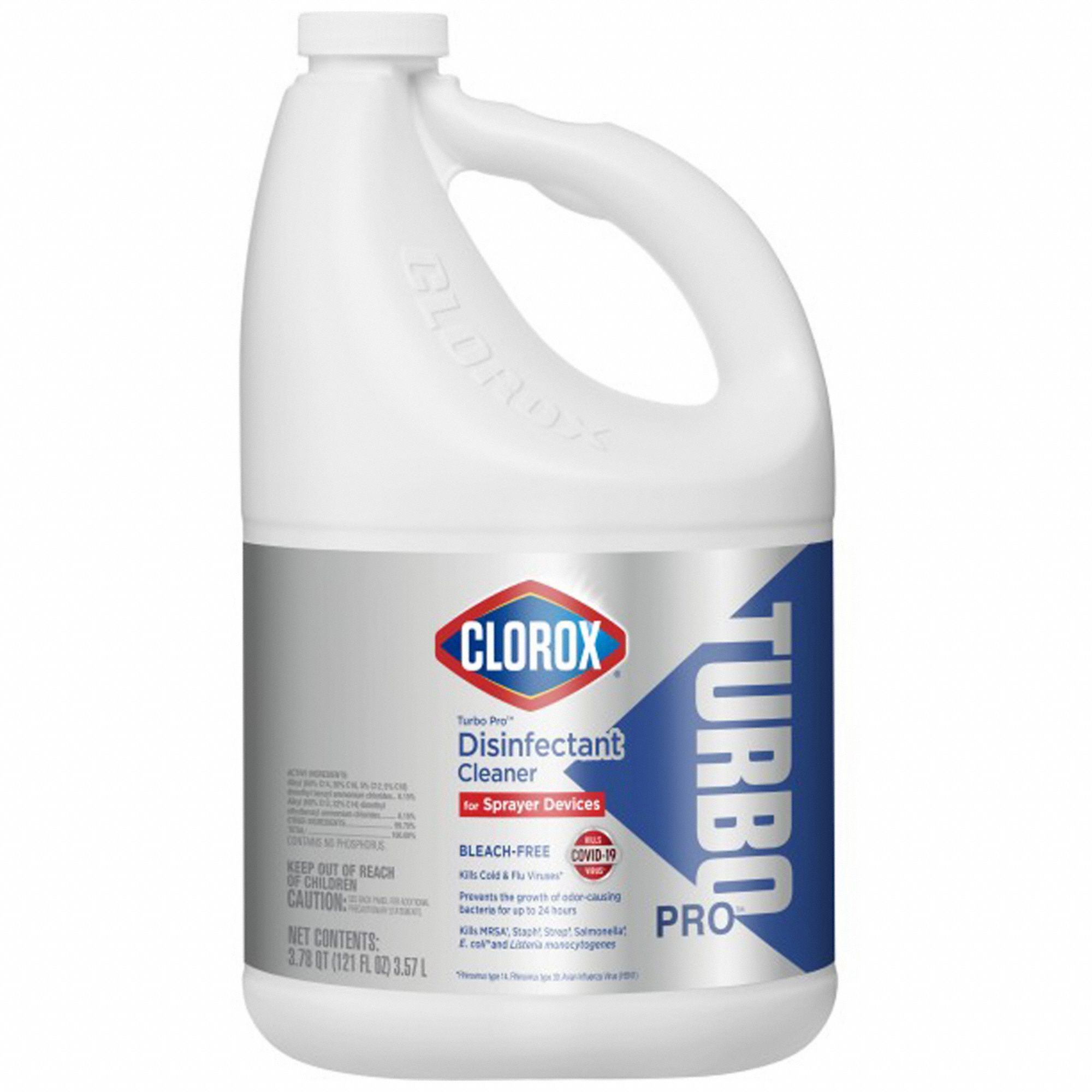 CLOROX, Jug, 121 oz Container Size, Disinfectant Cleaner - 802FY7|60091 ...