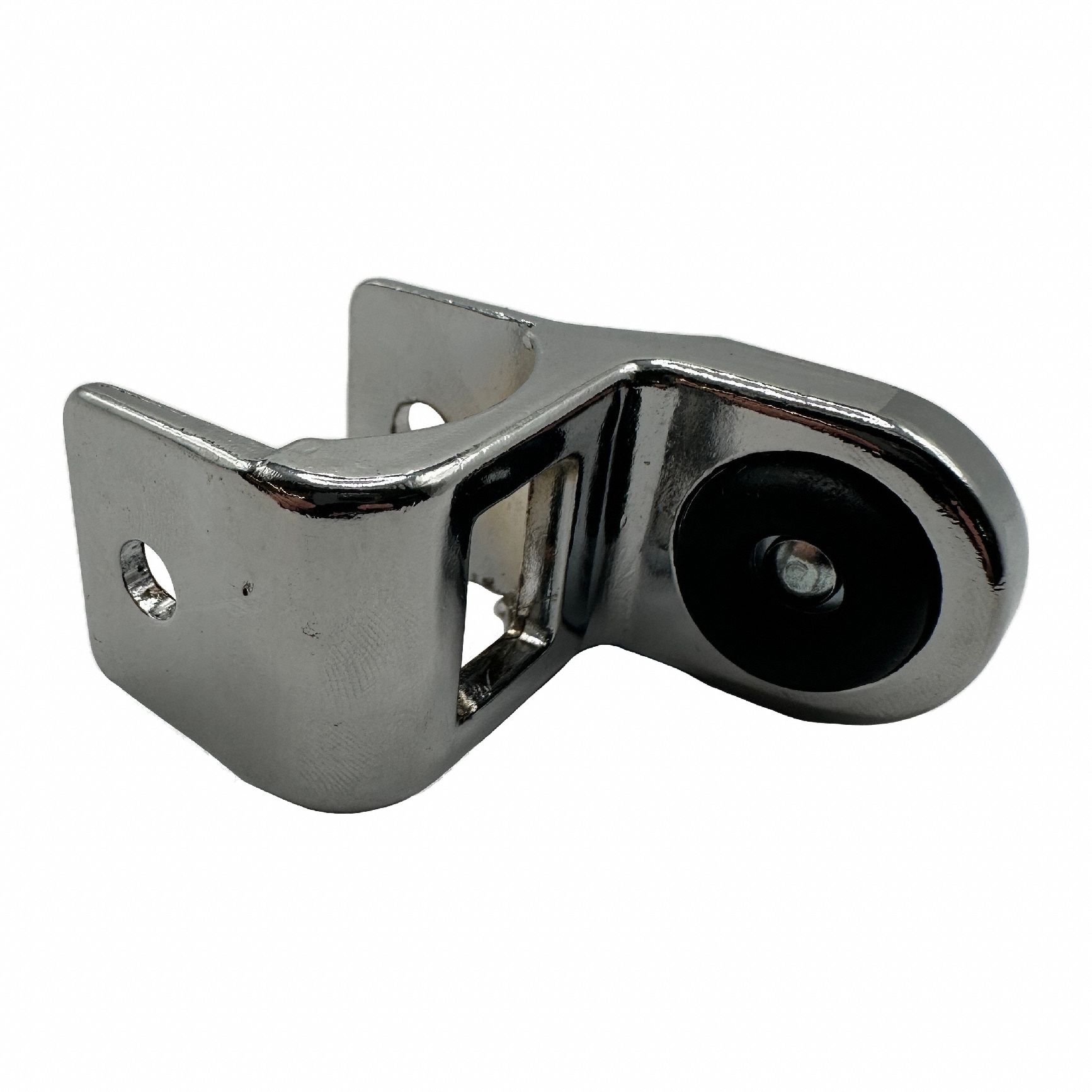 HADRIAN, Chrome Zamac, 2 3/8 in x 1 1/2 in x 1 1/8 in, Stop and Keeper ...