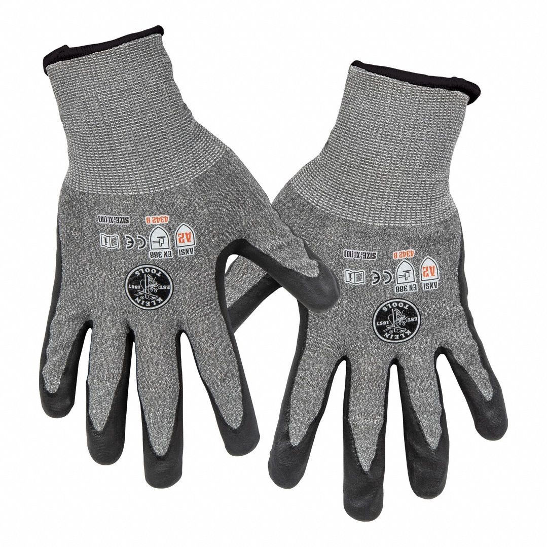 Work Gloves, Cut 2, X-Lg,PK2 - Grainger