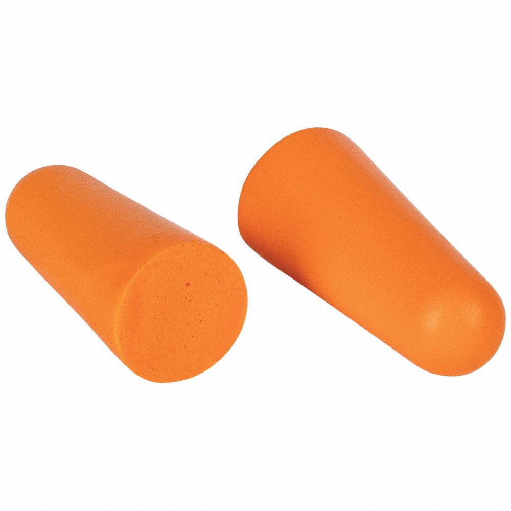 Foam Earplugs,PR10,PK10 - Grainger
