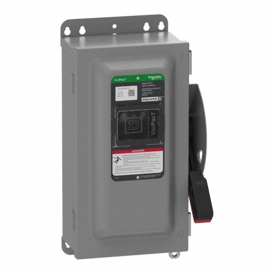 SCHNEIDER ELECTRIC, Non-Fusible, 60 A, Safety Switch - 808J61 ...