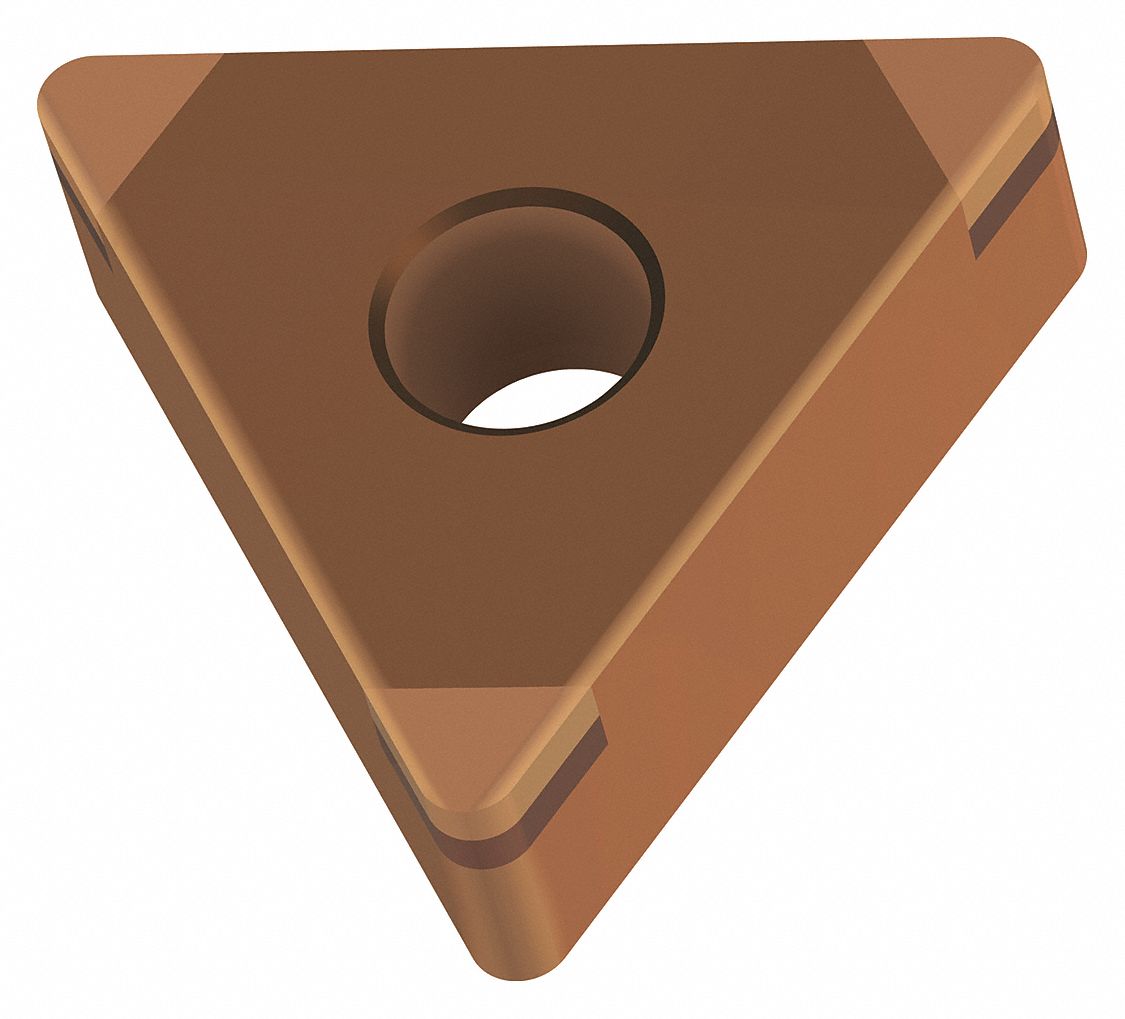 WALTER, 3/8 in Inscribed Circle, Neutral, Triangle Turning Insert ...