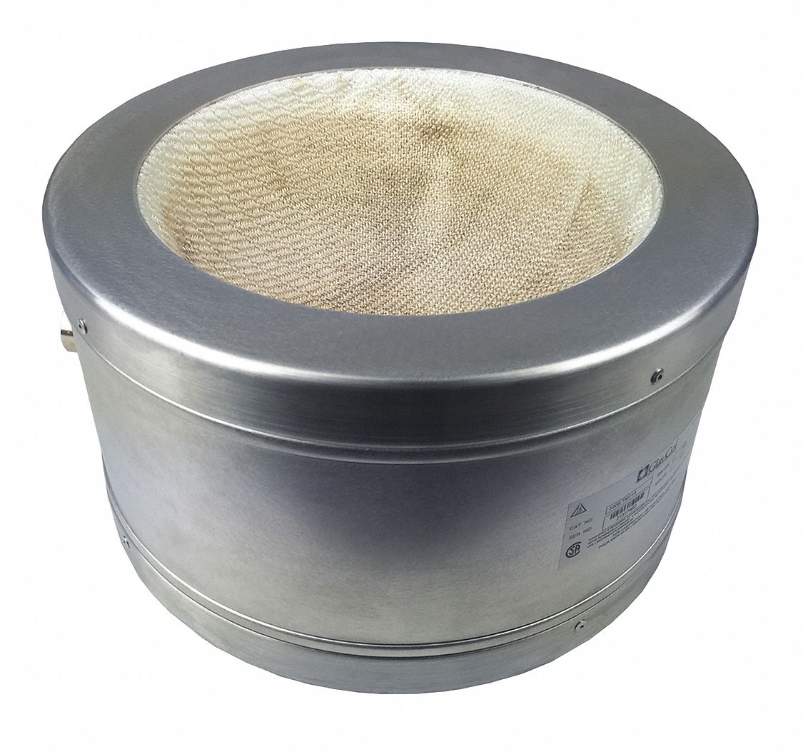 GLAS-COL, 5 L Capacity, 600 W Watt - Max, Heating Mantle - 60AF99|100B ...