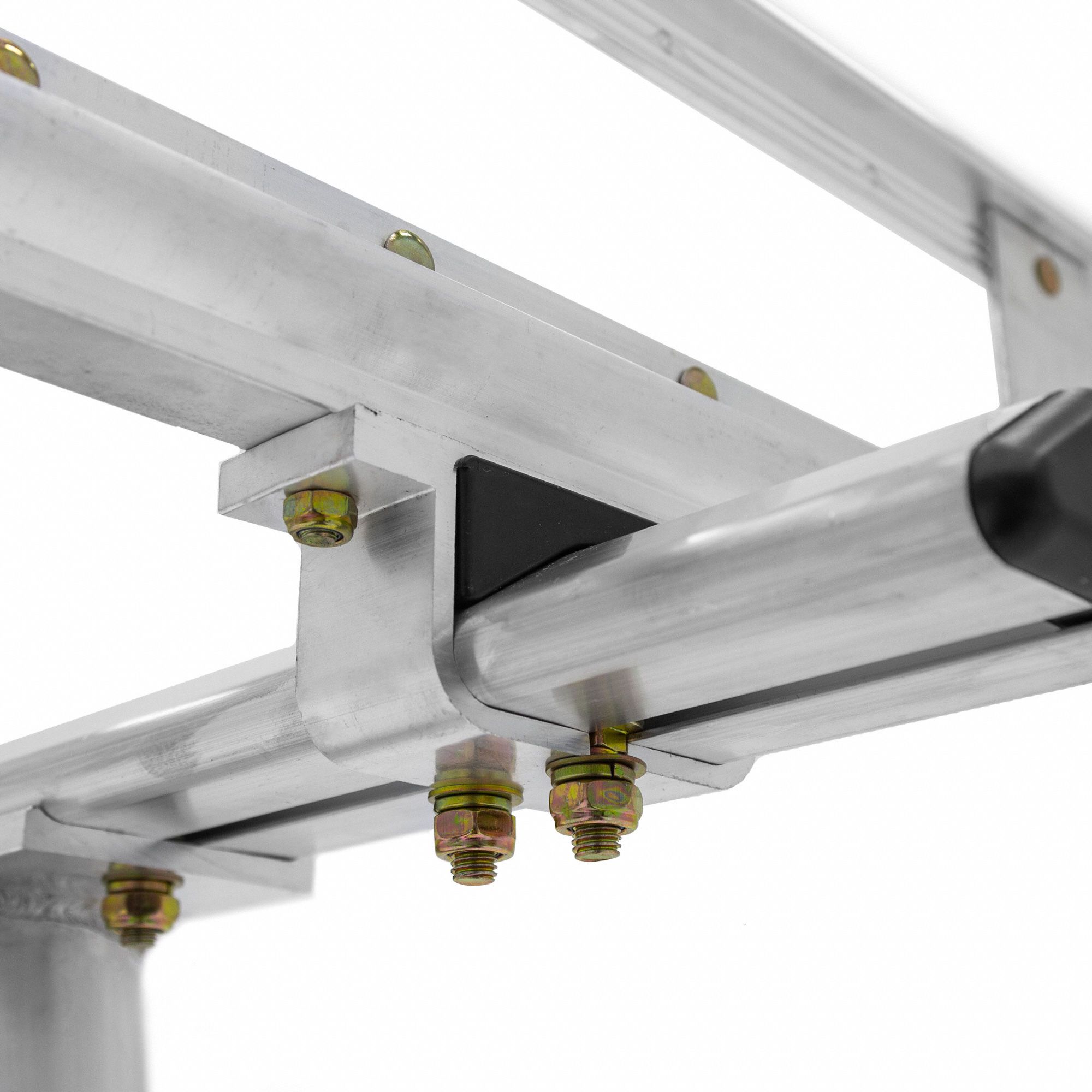 APEX Truck Cap Rack: 800 lb Max Load Capacity, 134 1/2 in, 80 1/4 in ...