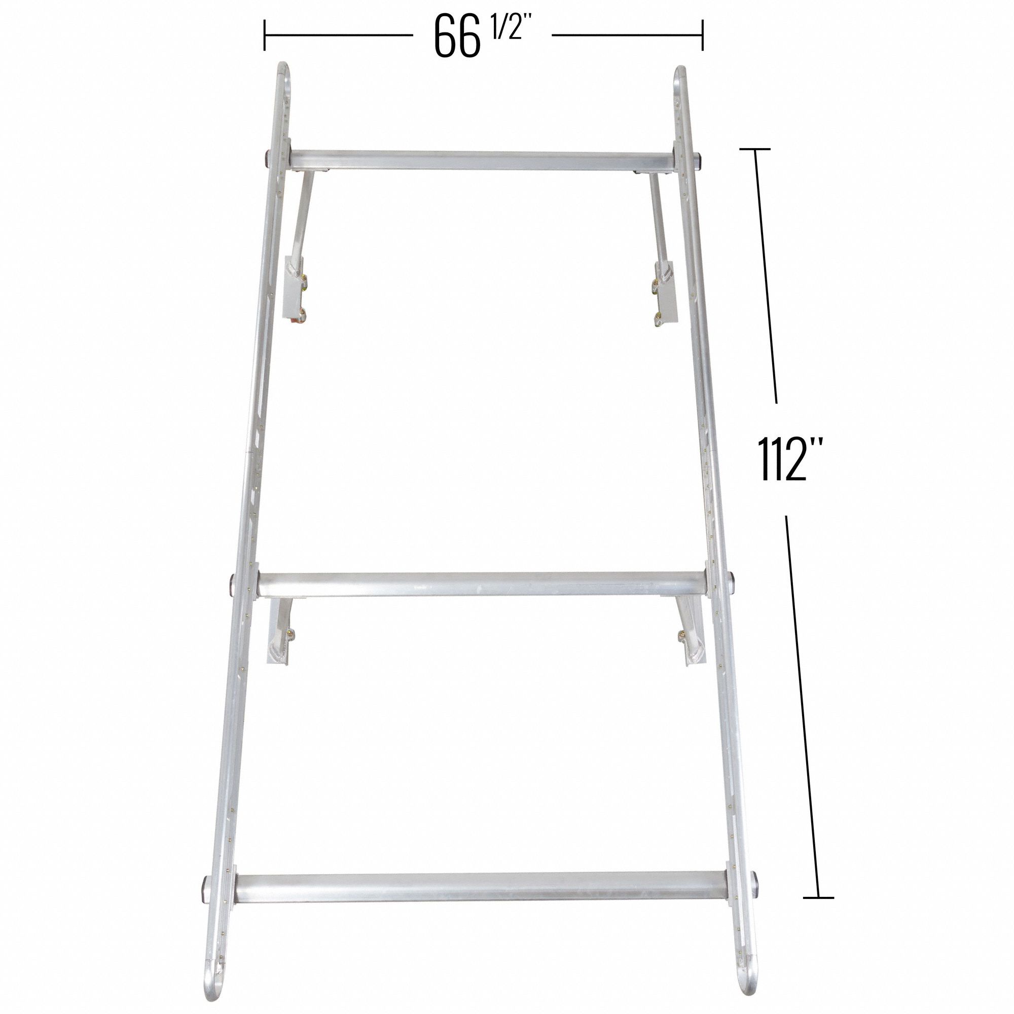 APEX Truck Rack: 800 lb Max Load Capacity, 134 in, 66 1/2 in, 38 in ...