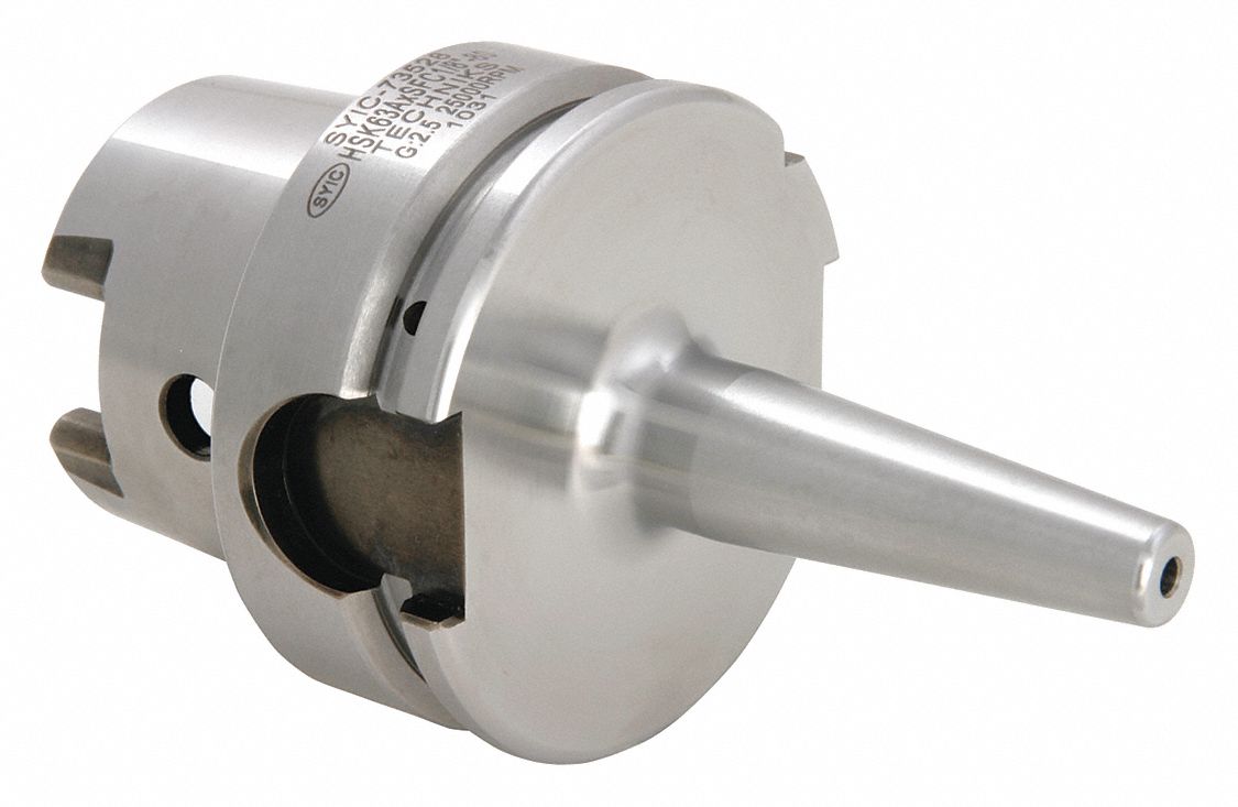 TECHNIKS, HSK63A Taper, 3.15 in Projection, Shrink Fit Tool Holder and ...