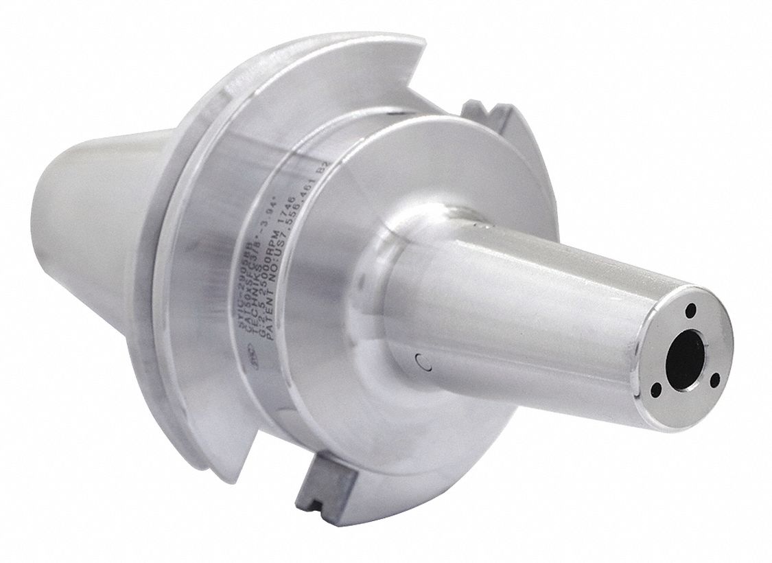 TECHNIKS, CAT50 Taper, 3.94 in Projection, Shrink Fit Tool Holder and ...