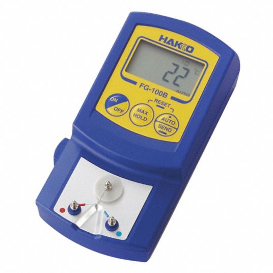 HAKKO Soldering Iron Tester, 9V Input Power - 60DJ70|FG-100B - Grainger