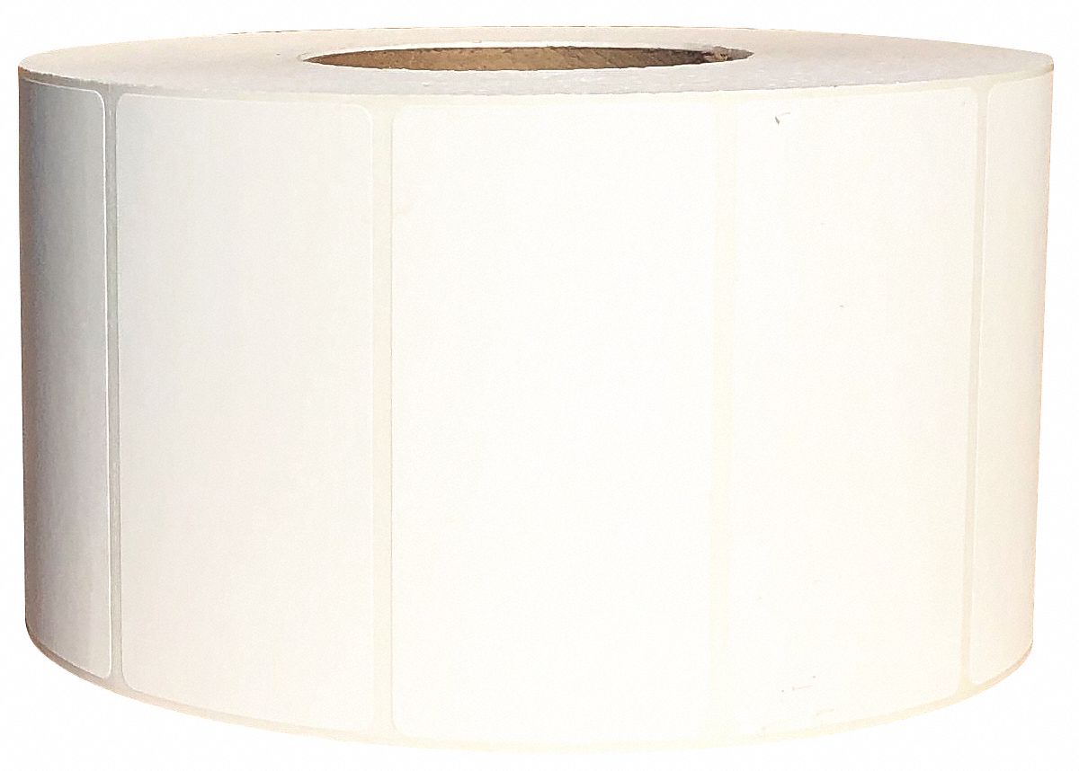 4 in Label Wd, 2 1/2 in Label Ht, Barcode Printer Label - 60DX29|60DX29 ...