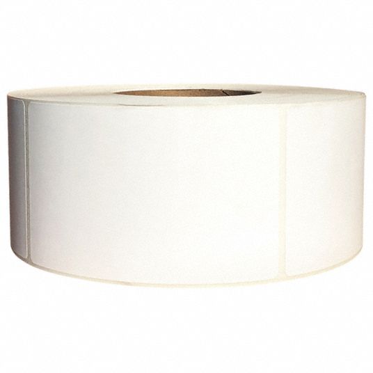 4 in Label Wd, 8 in Label Ht, Barcode Printer Label - 60DX35|60DX35 ...