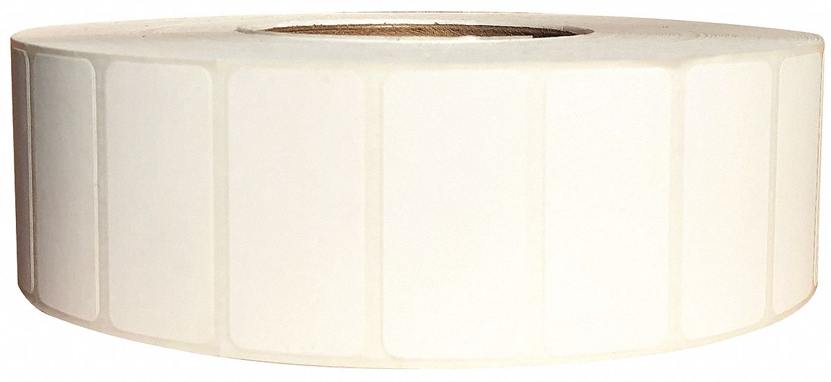 2 1/4 in Label Wd, 1 in Label Ht, Barcode Printer Label - 60DX63|60DX63 ...