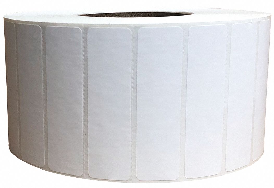 3 1/2 in Label Wd, 1 in Label Ht, Barcode Printer Label - 60DX70|60DX70 ...