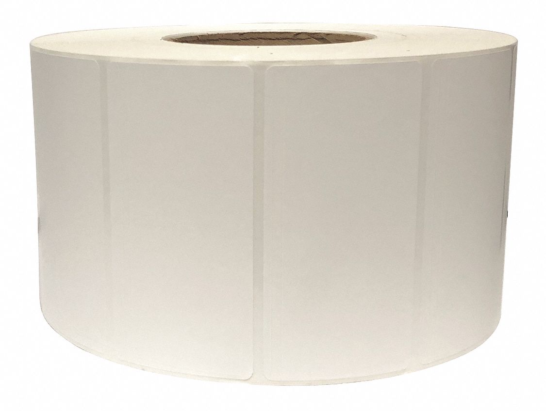 3 1/2 in Label Wd, 2 in Label Ht, Barcode Printer Label - 60DX71|60DX71 ...